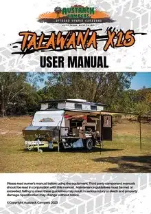 Austrack Owner's Manuals for Camper trailers | Austrack Campers