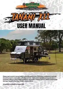 Austrack Owner's Manuals for Camper trailers | Austrack Campers