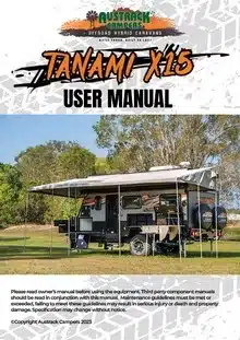 Austrack Owner's Manuals for Camper trailers | Austrack Campers