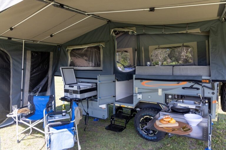 PLENTY-LT Double Folding Lite Camper Trailer - Offroad Hybrid Campers ...