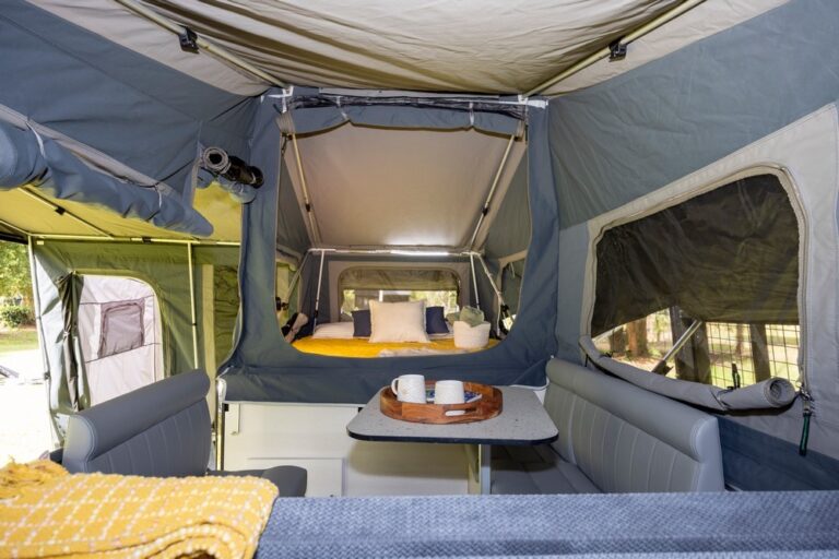 SAVANNAH-X Forward Folding/Rear Slide Camper Trailer - Offroad Hybrid ...