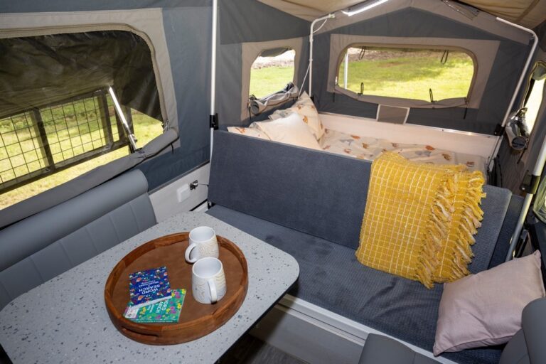 SAVANNAH-X Forward Folding/Rear Slide Camper Trailer - Offroad Hybrid ...