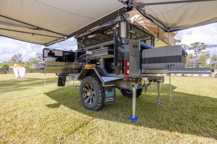 SIMPSON X Rooftop Tent Camper Trailer - Offroad Hybrid Campers and Caravans
