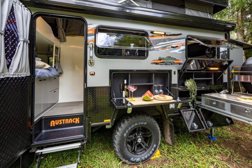 TANAMI X15B Hybrid Offroad Camper with Bunks - Offroad Hybrid Campers ...