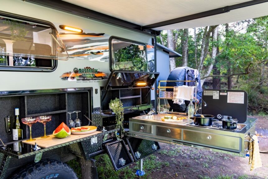 TANAMI X15B Hybrid Offroad Camper with Bunks - Offroad Hybrid Campers ...