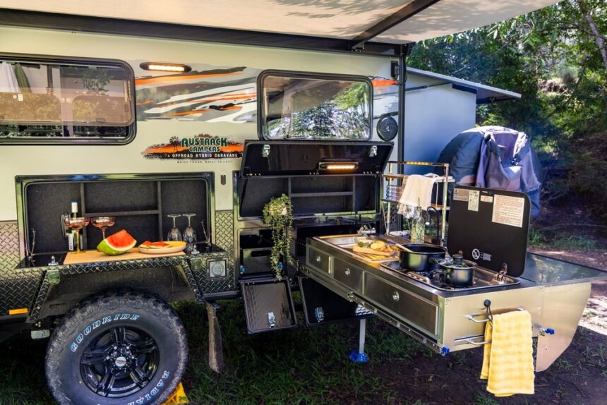 TANAMI X15B Hybrid Offroad Camper with Bunks - Offroad Hybrid Campers ...